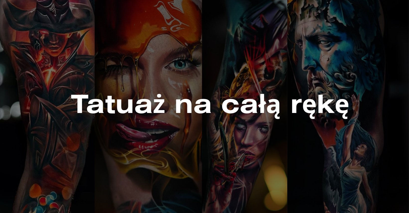 Tatuaż na całą rękę | Sagma Tattoo Gallery