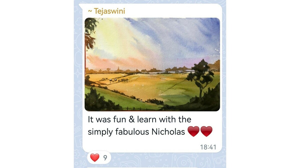 LOOSE WATERCOLOR Bootcamp! with Nicholas Tobias