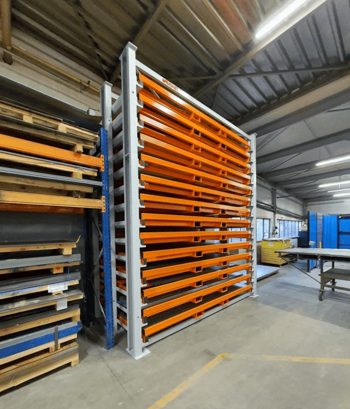 Racks for metal plates | RAXMET