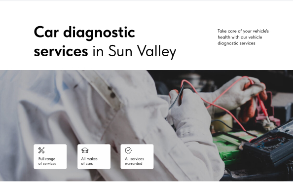 Get Reliable Car Diagnostic Services in Sun Valley | Drive Car Studio ...