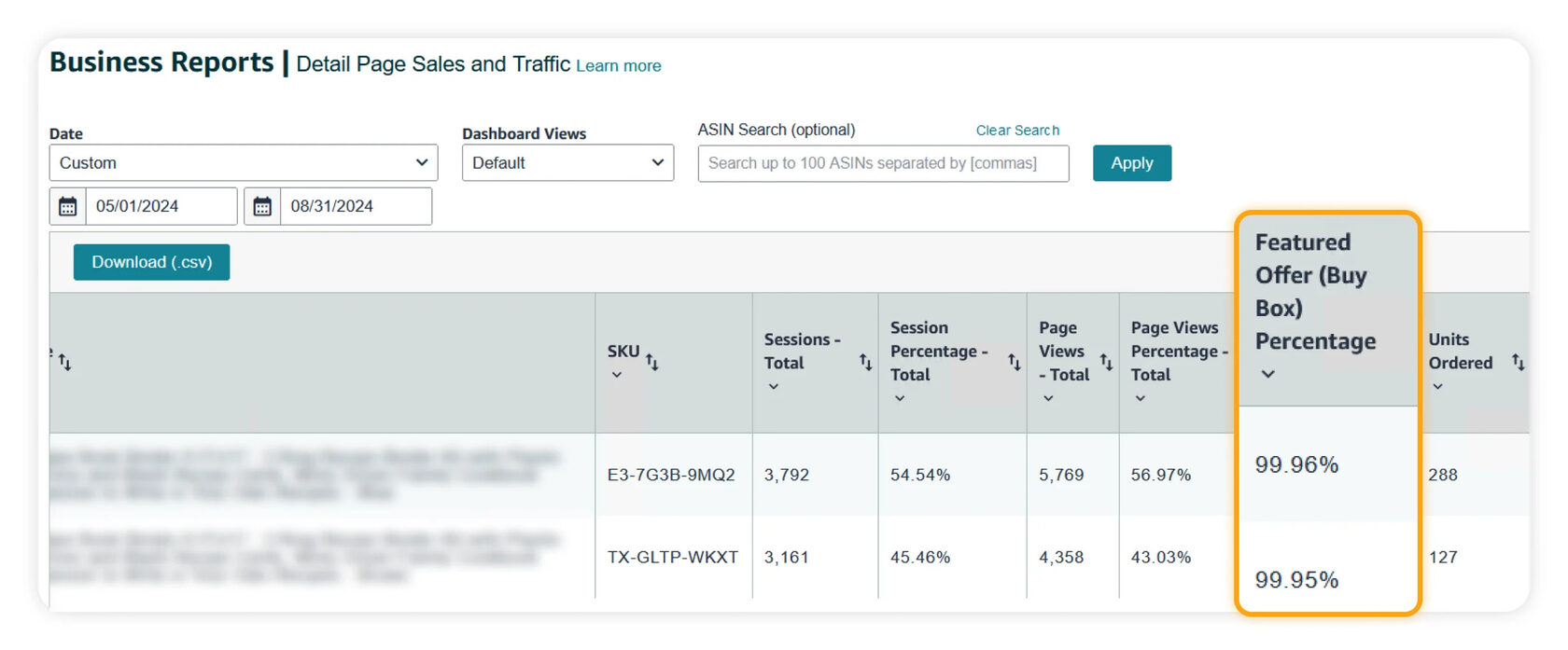 Amazon Seller Metrics Explained