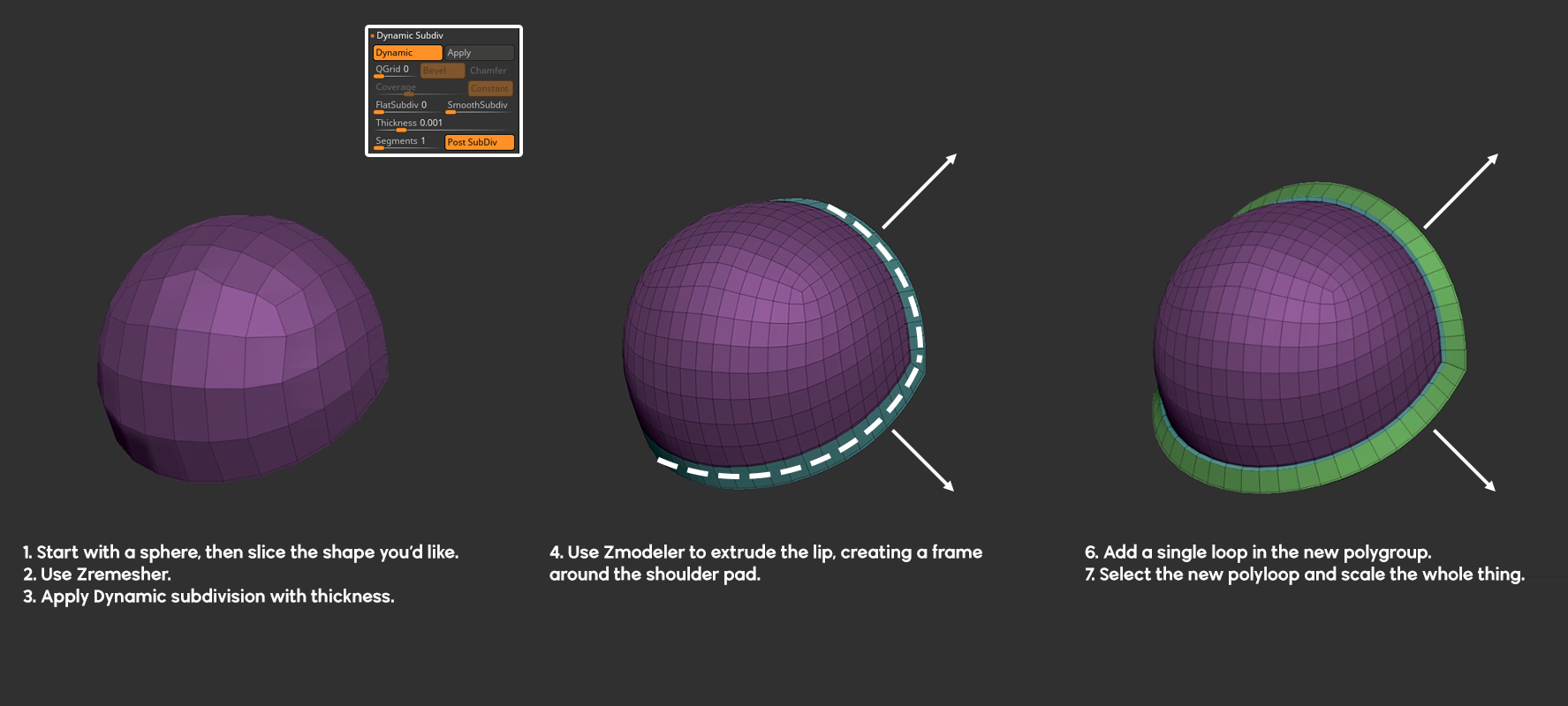 Step-by-Step Stylized Armor: Shoulder Plates