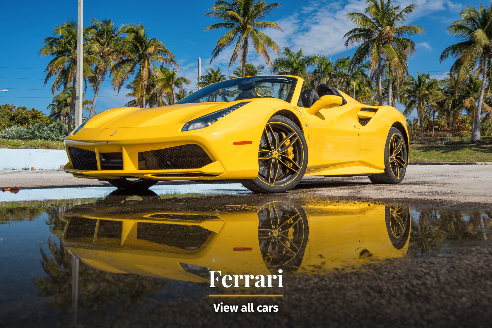 Ferrari Rental Miami - From $680 Per Day | MHP Exotic Car Rentals