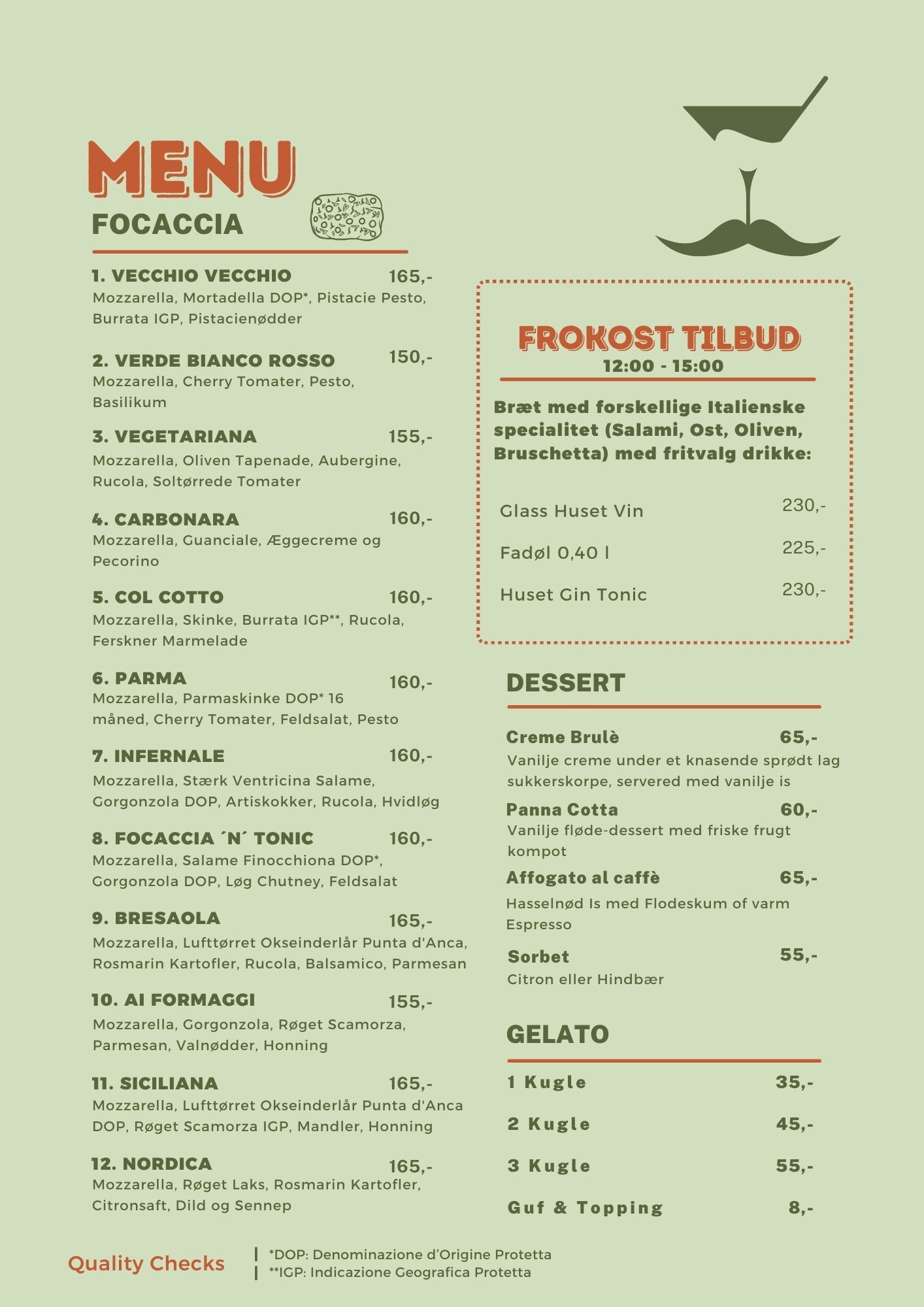 Focaccia ‘n’ Tonic
