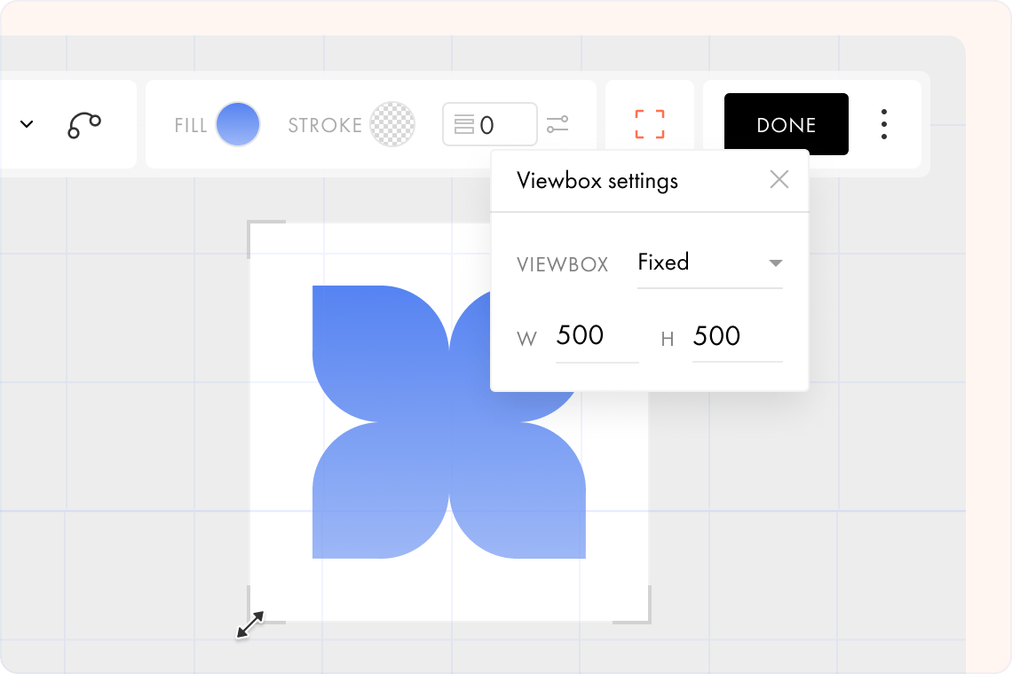 Tilda Online Vector Graphic Editor