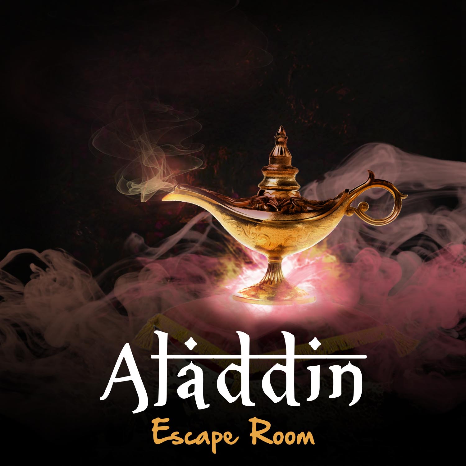 Aladdin complete escape room. Family-friendly escape room theme ...