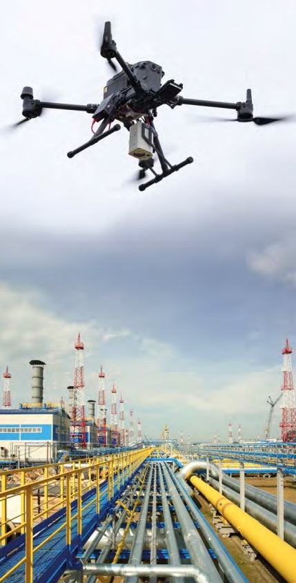 Laser Falcon Plus — Compact and Lightweight Laser Methane Detector for UAVs