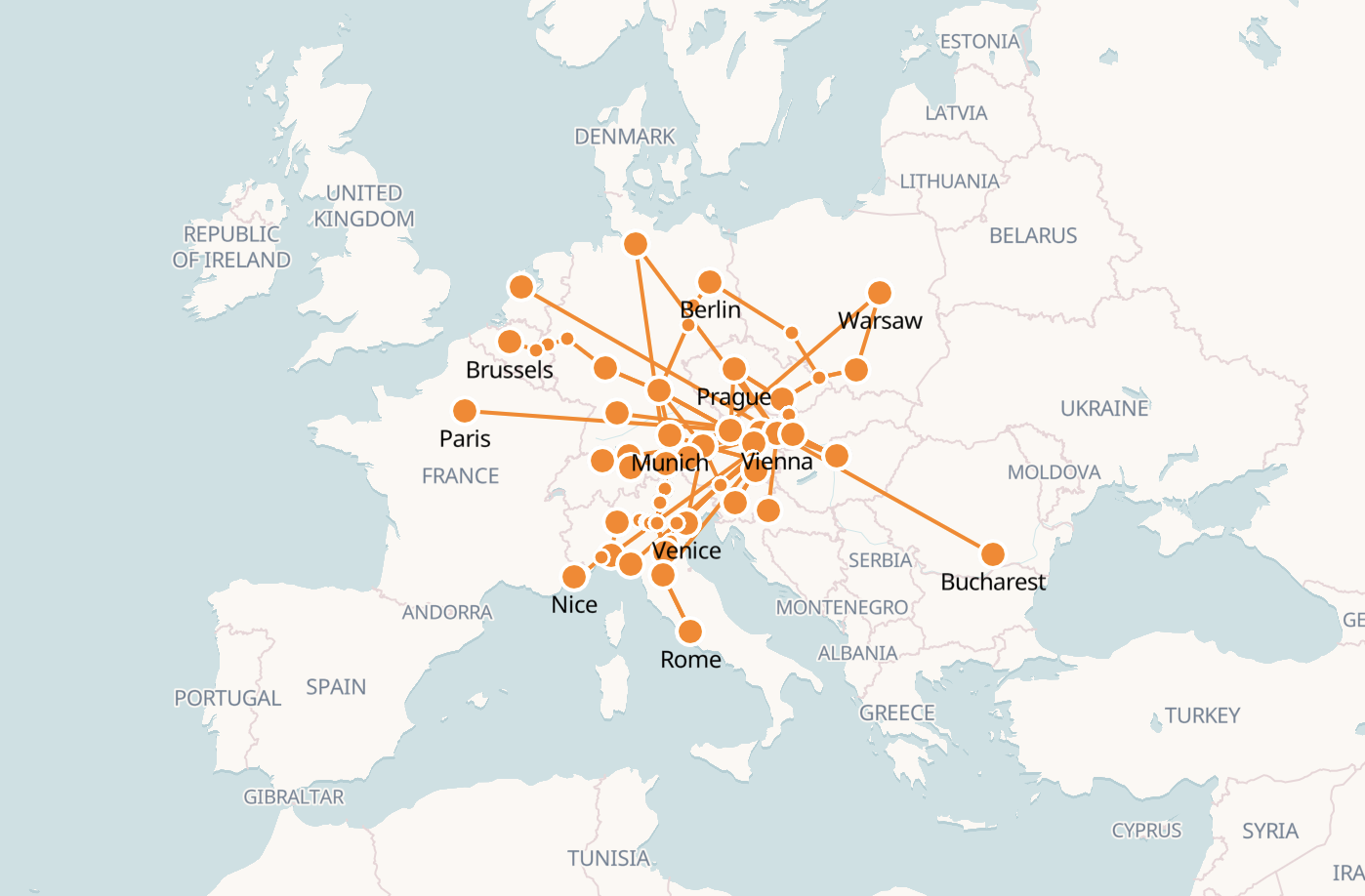 OBB Train Tickets & Timetable
