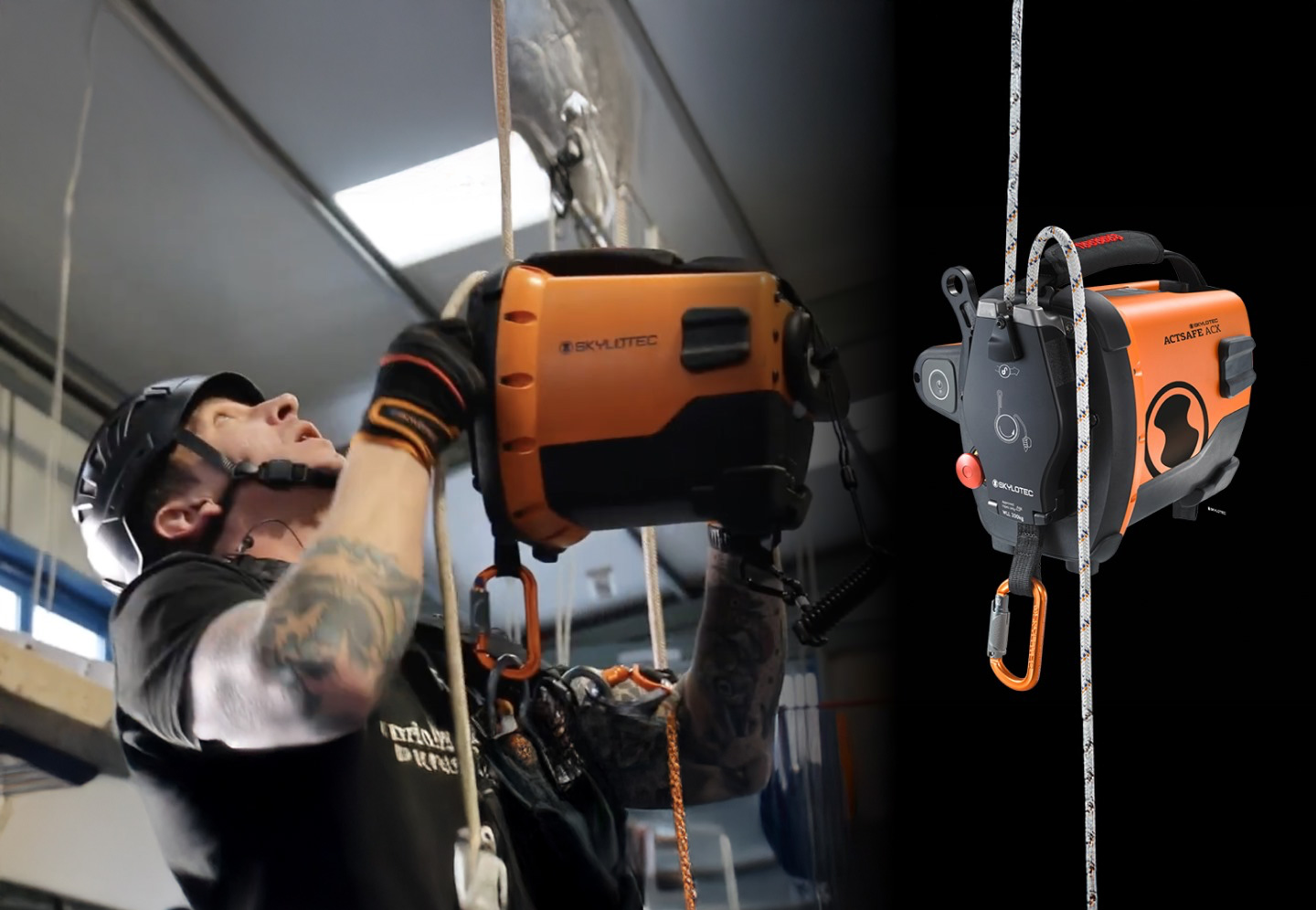 ACTSAFE ACX Basic winch training - Equipment lifting