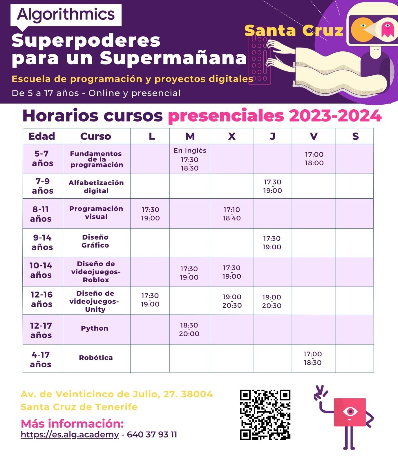 Encuentra tu centro Algorithmics