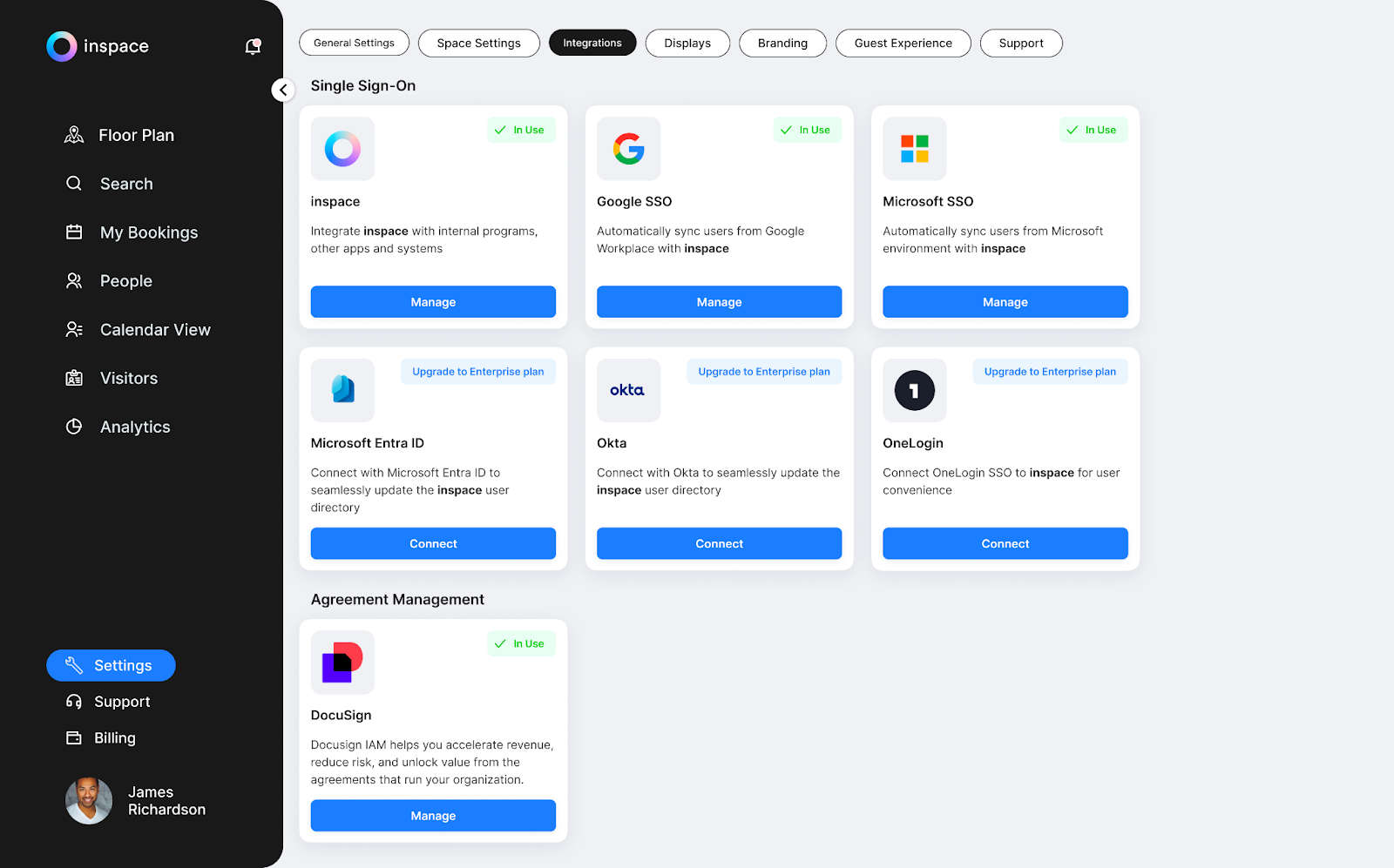 Integration: DocuSign | inspace Help Center