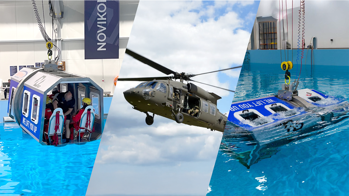 Helicopter Dunker Training (Helicopter Egress Training)