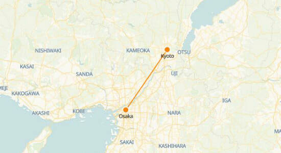 Osaka to Kyoto Bullet Train: Shinkansen Tickets & Cost