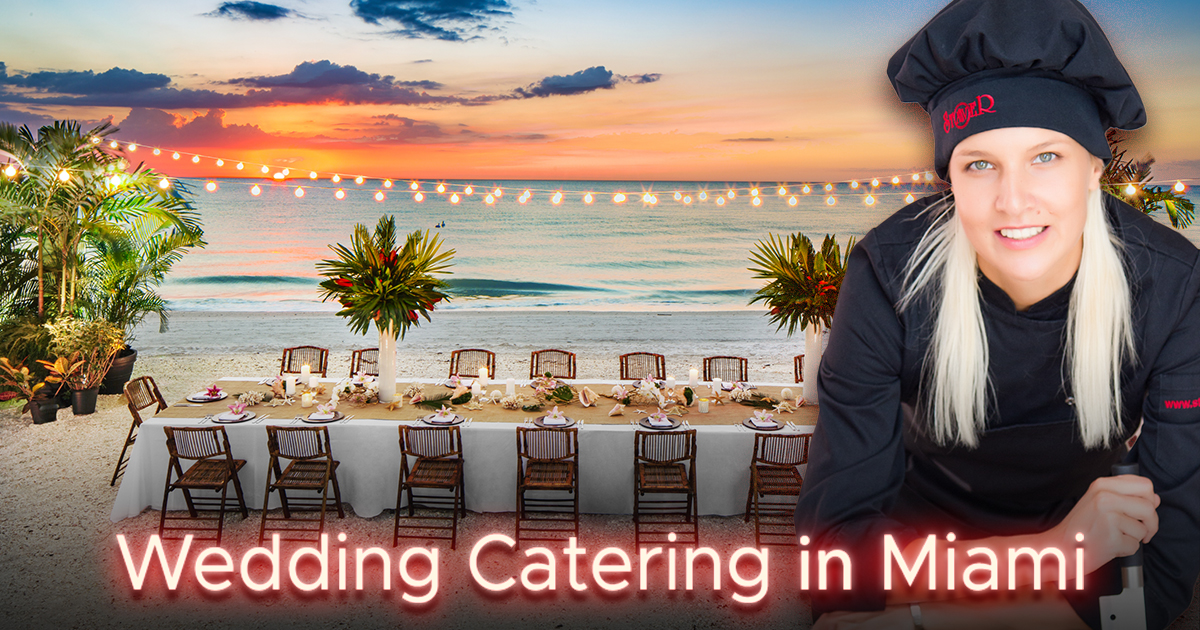 Make your wedding catering unforgettable with our Personal Cheaf solutions