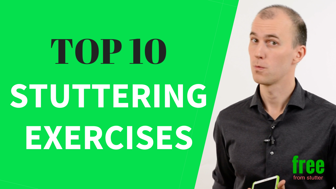 Top 10 exercises for stuttering