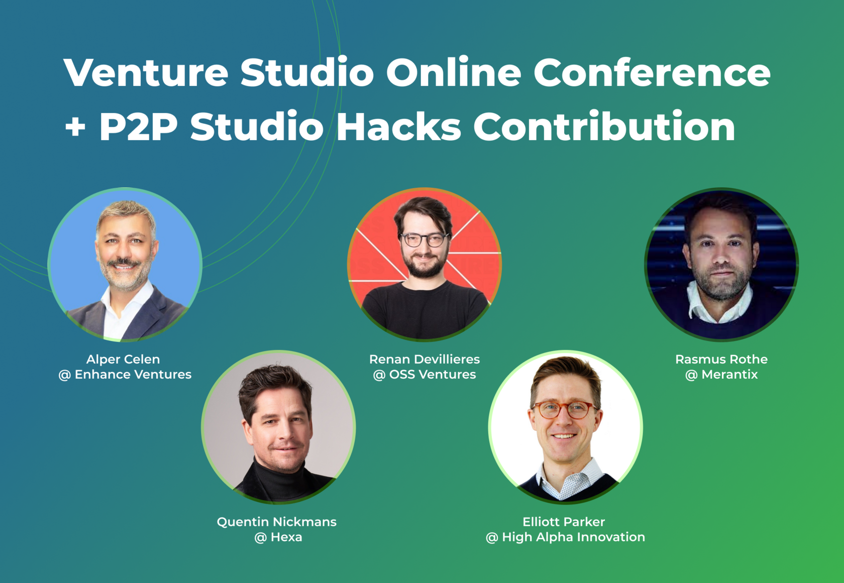 Venture Studio Online Conferences 1 & 2