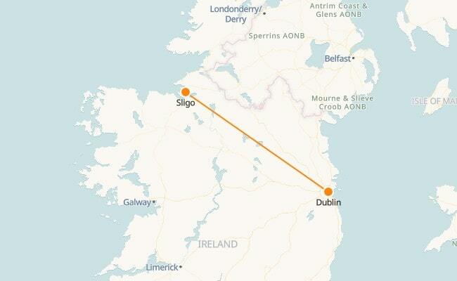 Dublin to Sligo Train | Tickets Cost & Timetable
