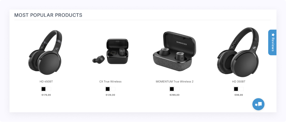 Sennheiser Case Study: How Searchanise Enhanced Relevance in 7 Stores around the World