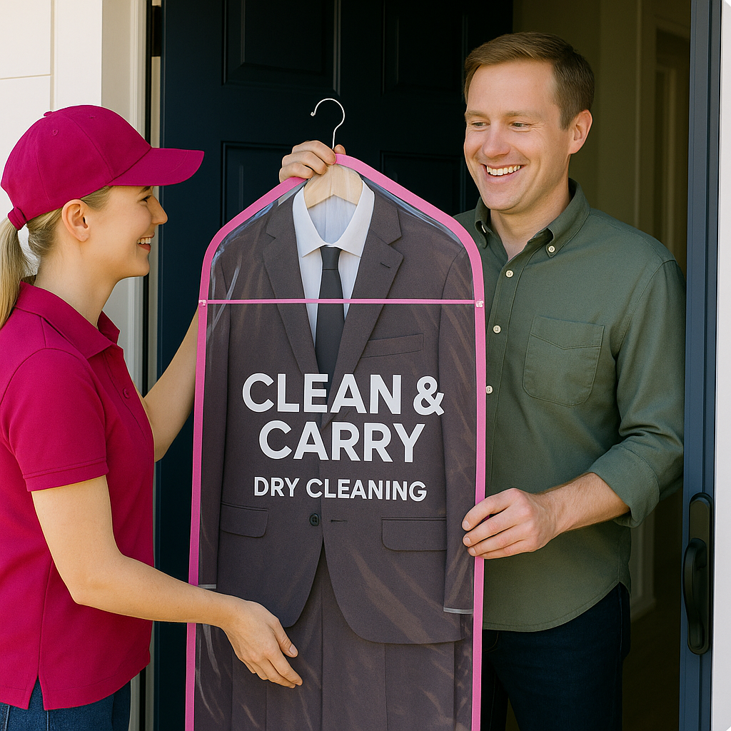 Clean & Carry - Dry Cleaning service, delivered right to your door