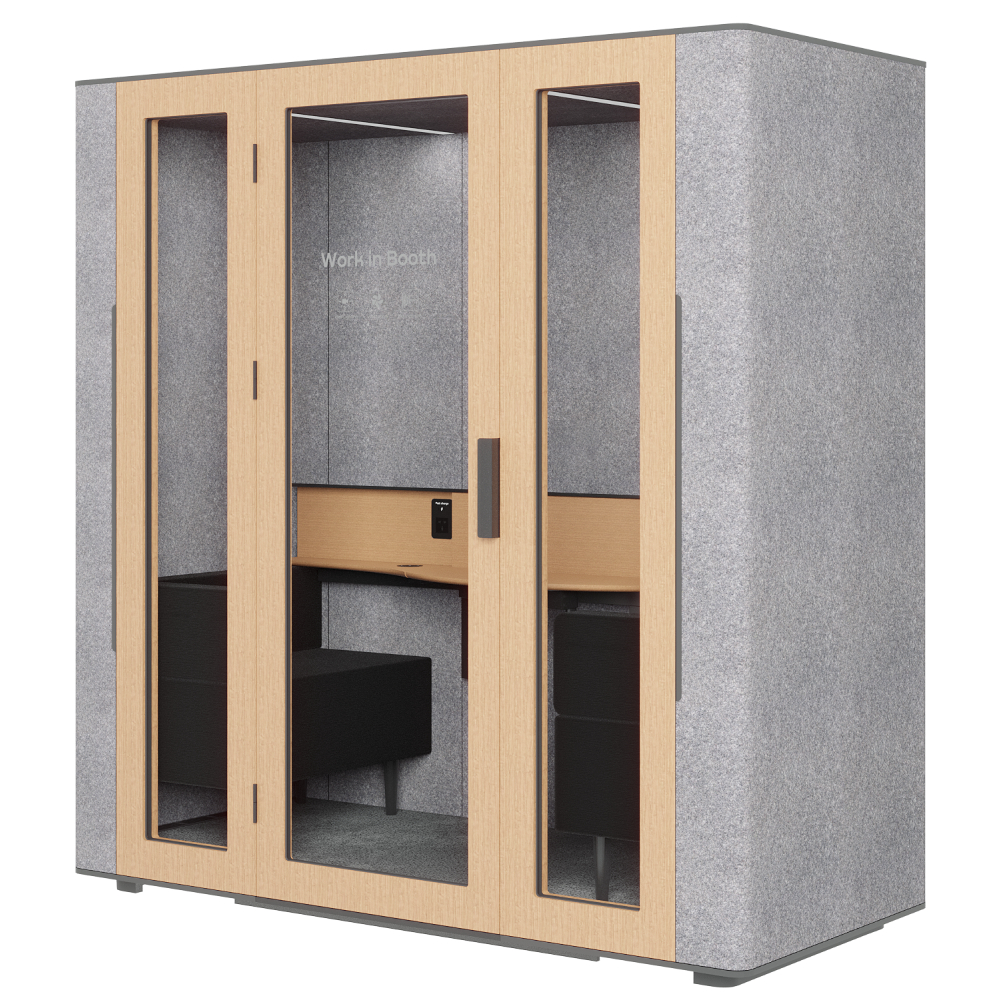Soundproof office phone booths, office pod - WorkBooth