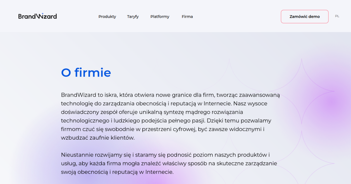 O firmie BrandWizard