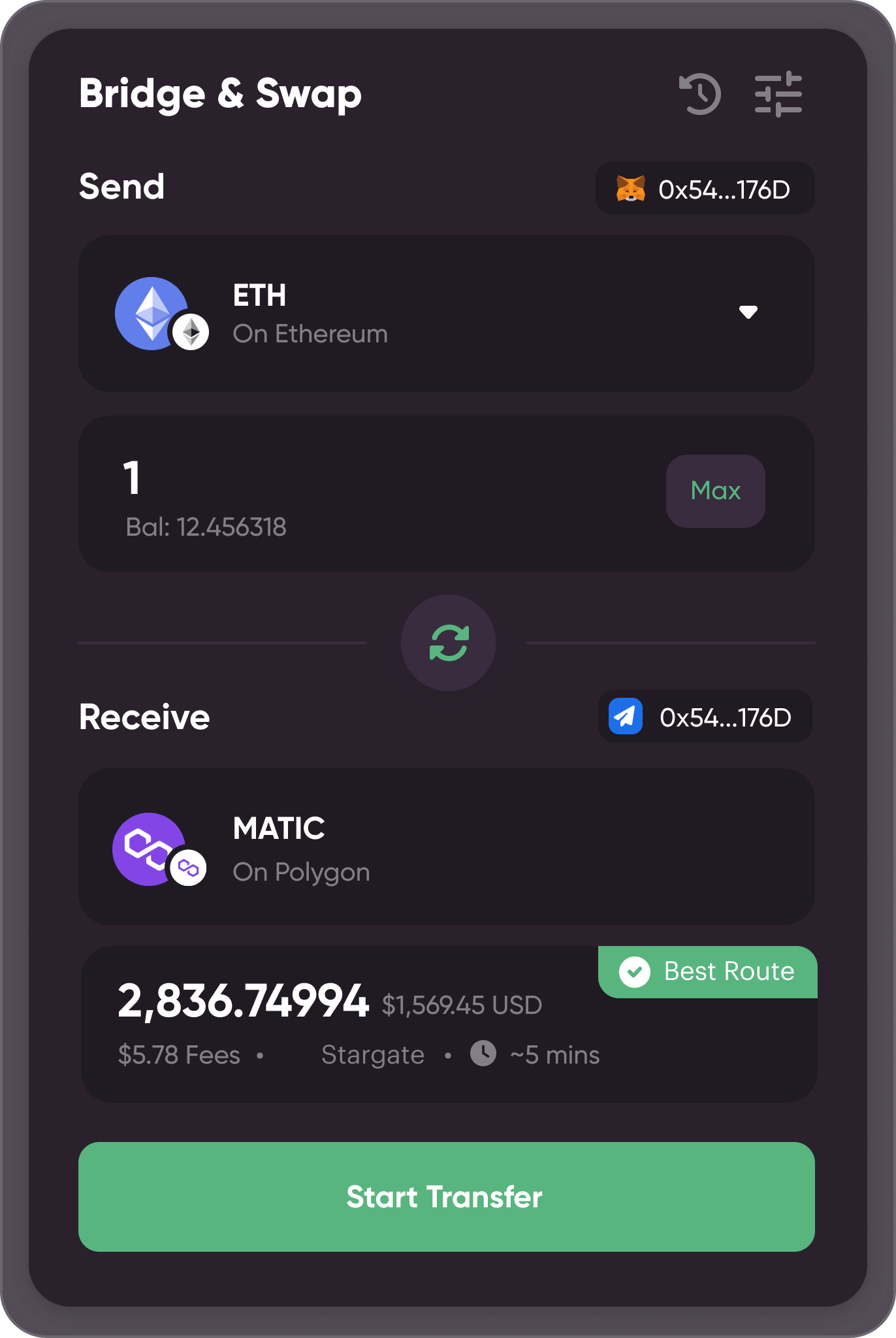 Swing | Cross-Chain Liquidity & Bridge Aggregation Solution