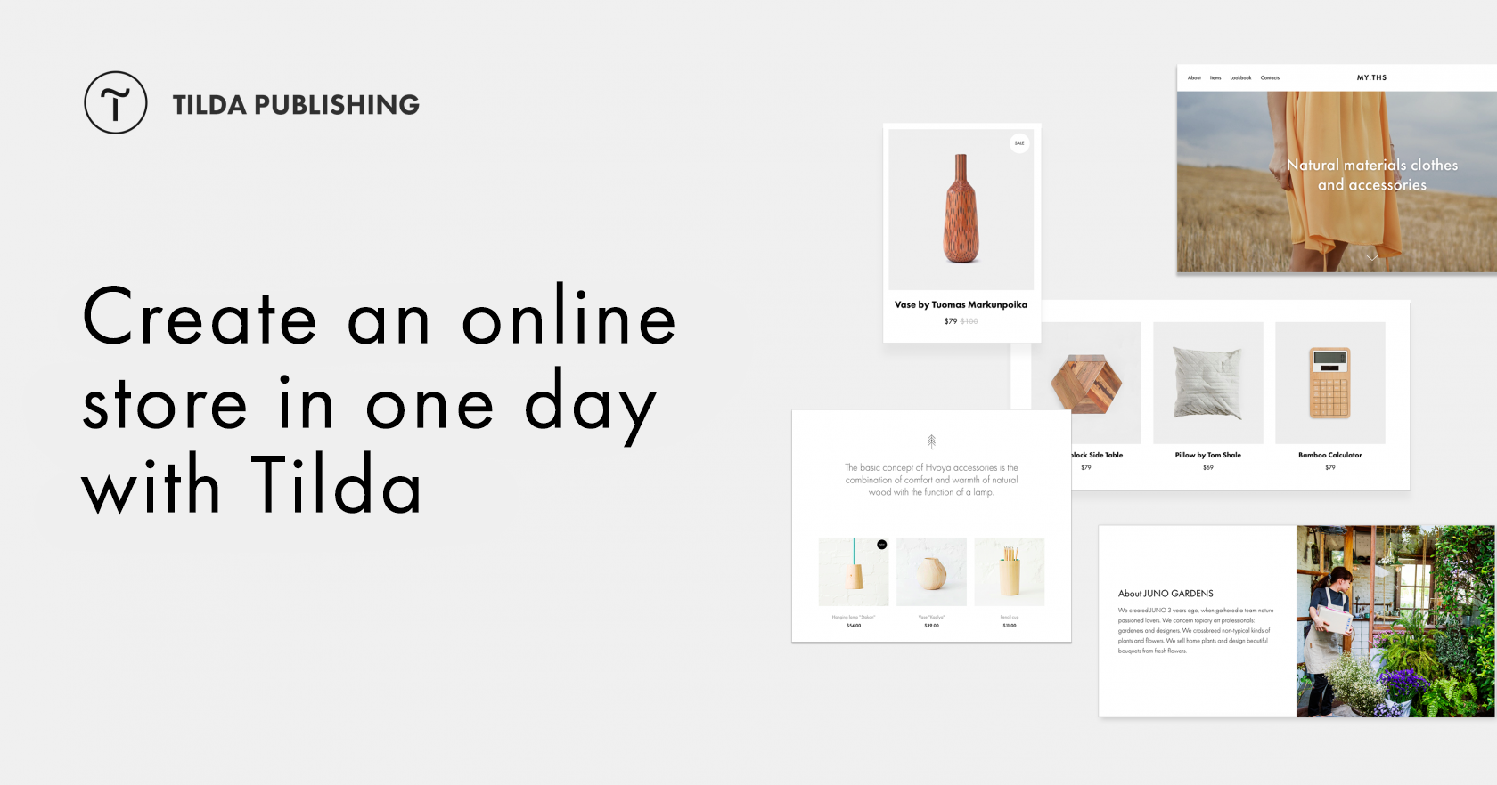 Create Your Online Store on Tilda