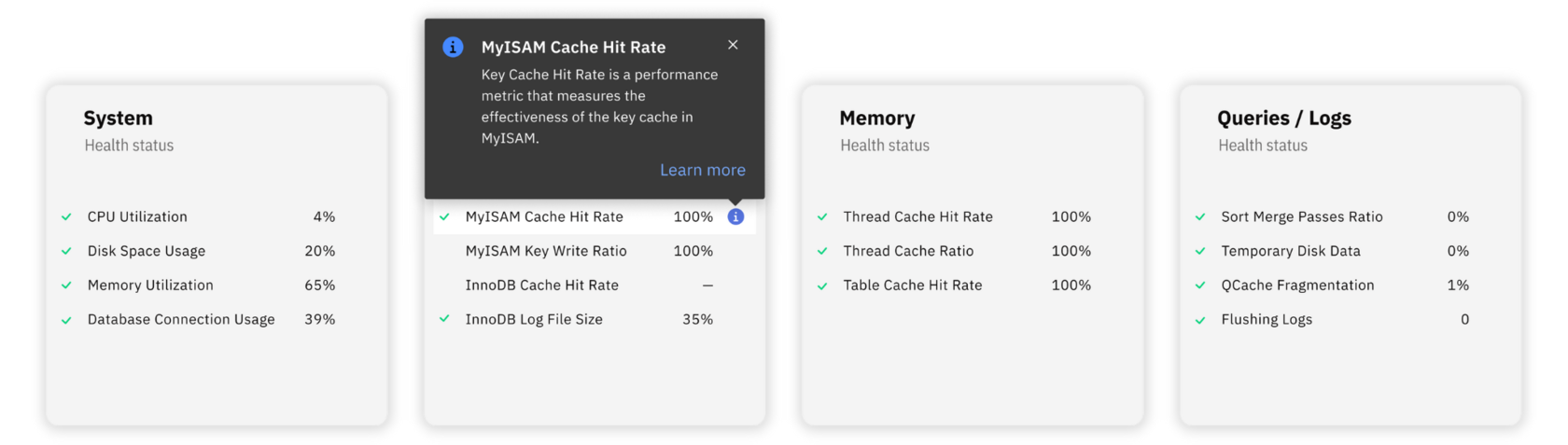 Keeping an Eye on MySQL with Health Checks