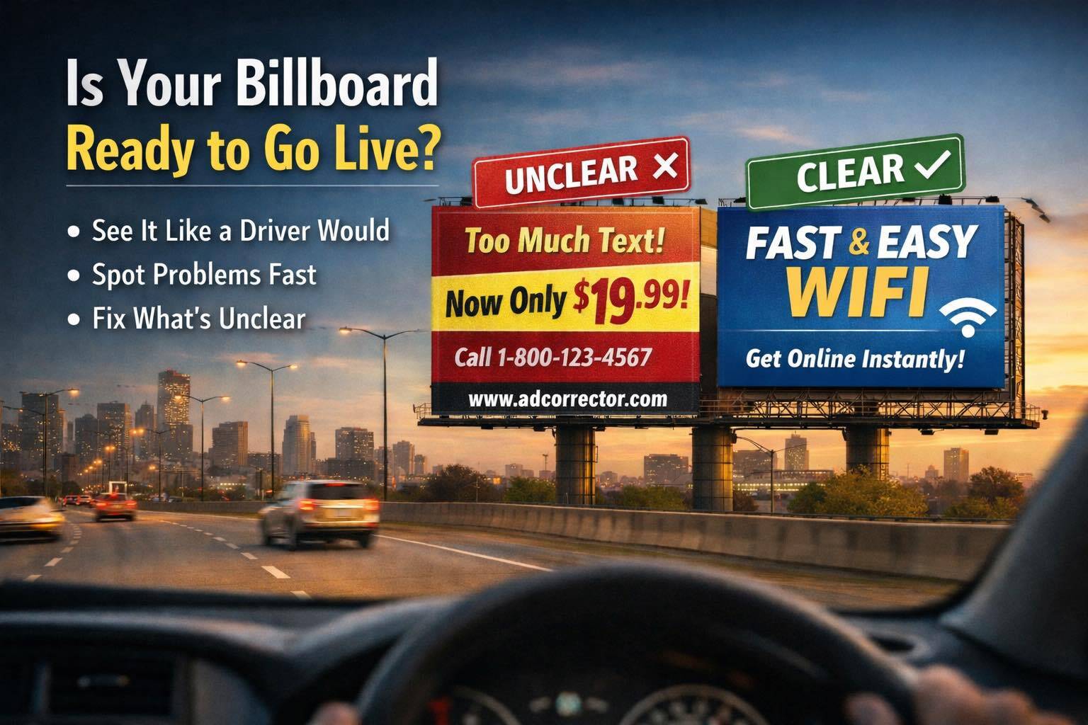 How to Tell If a Billboard Will Work Before It Goes Live