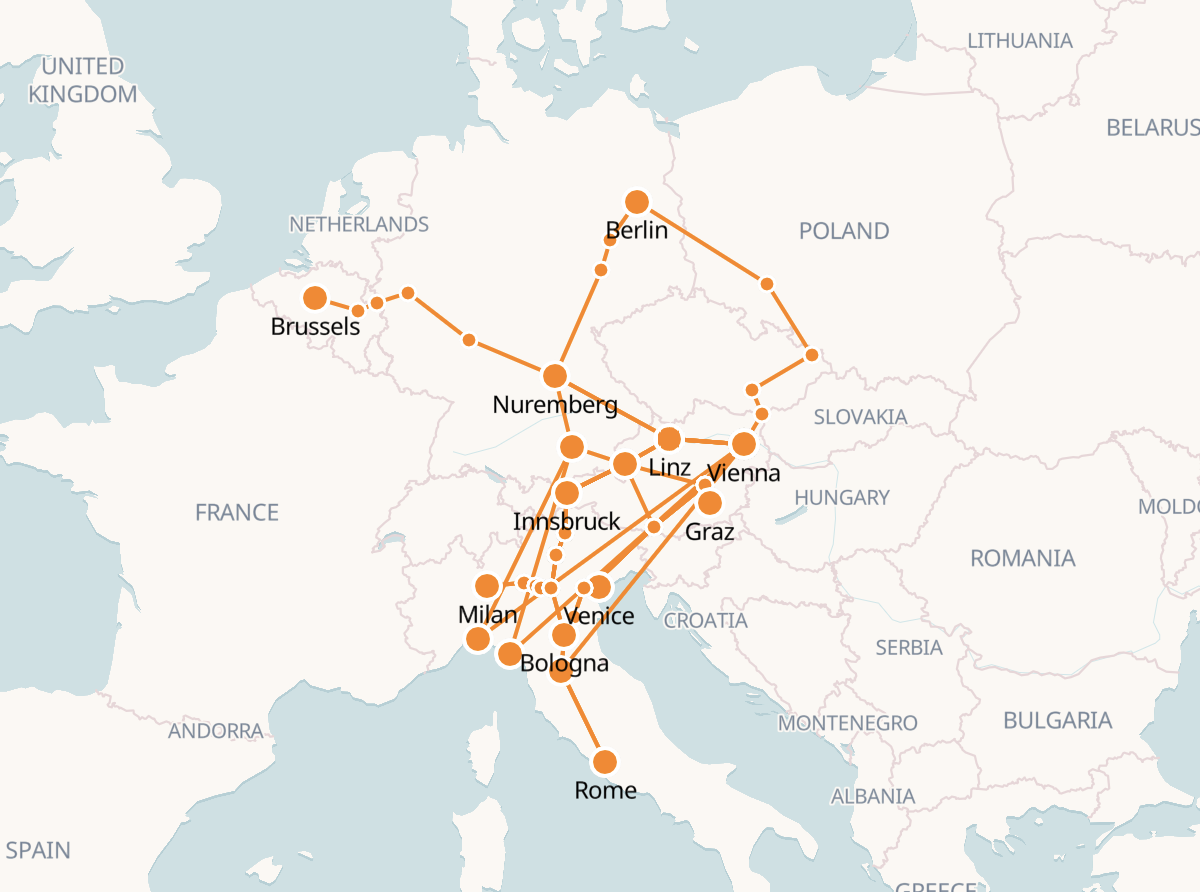 OBB Nightjet Trains | Couchettes & Sleeper Cabins | OBB