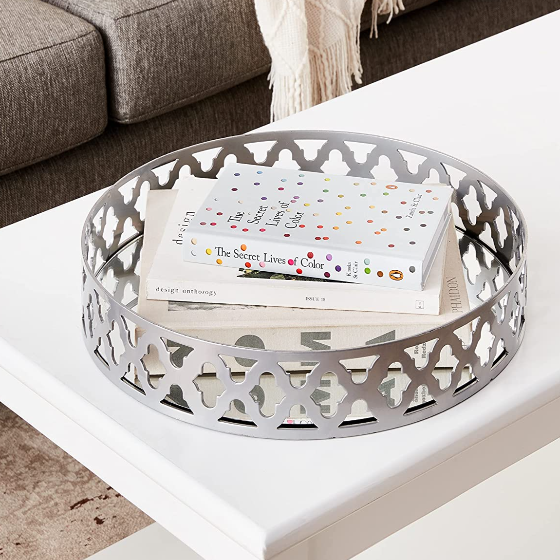 The 35 Best Round Coffee Table Trays for a Stylish Living Room