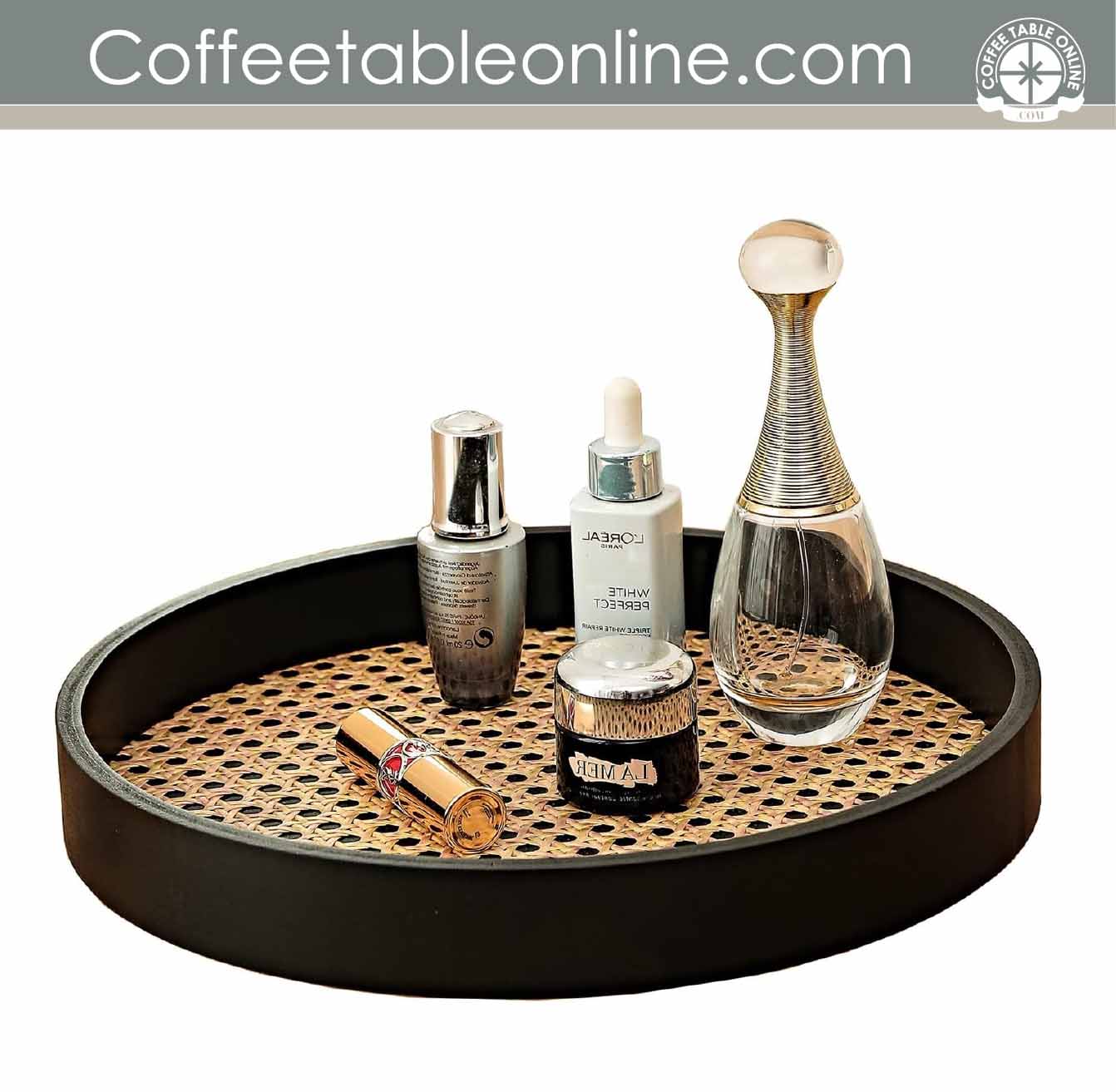 The 35 Best Round Coffee Table Trays for a Stylish Living Room
