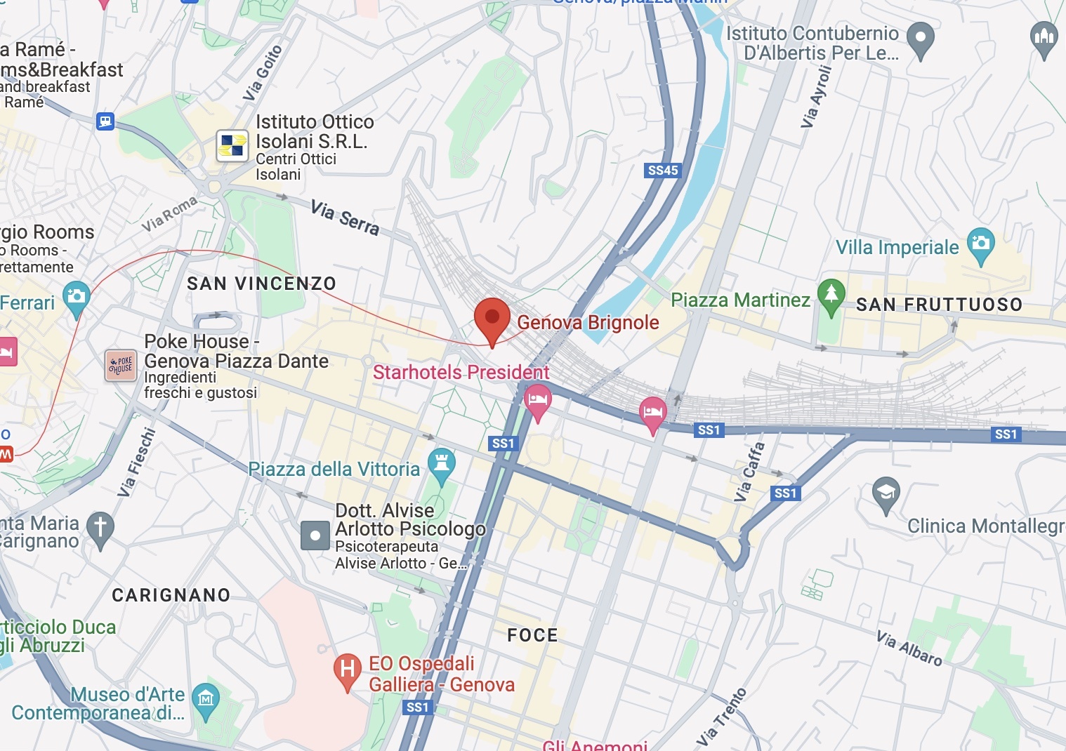 Genova Brignole Train Station - Italy Railway