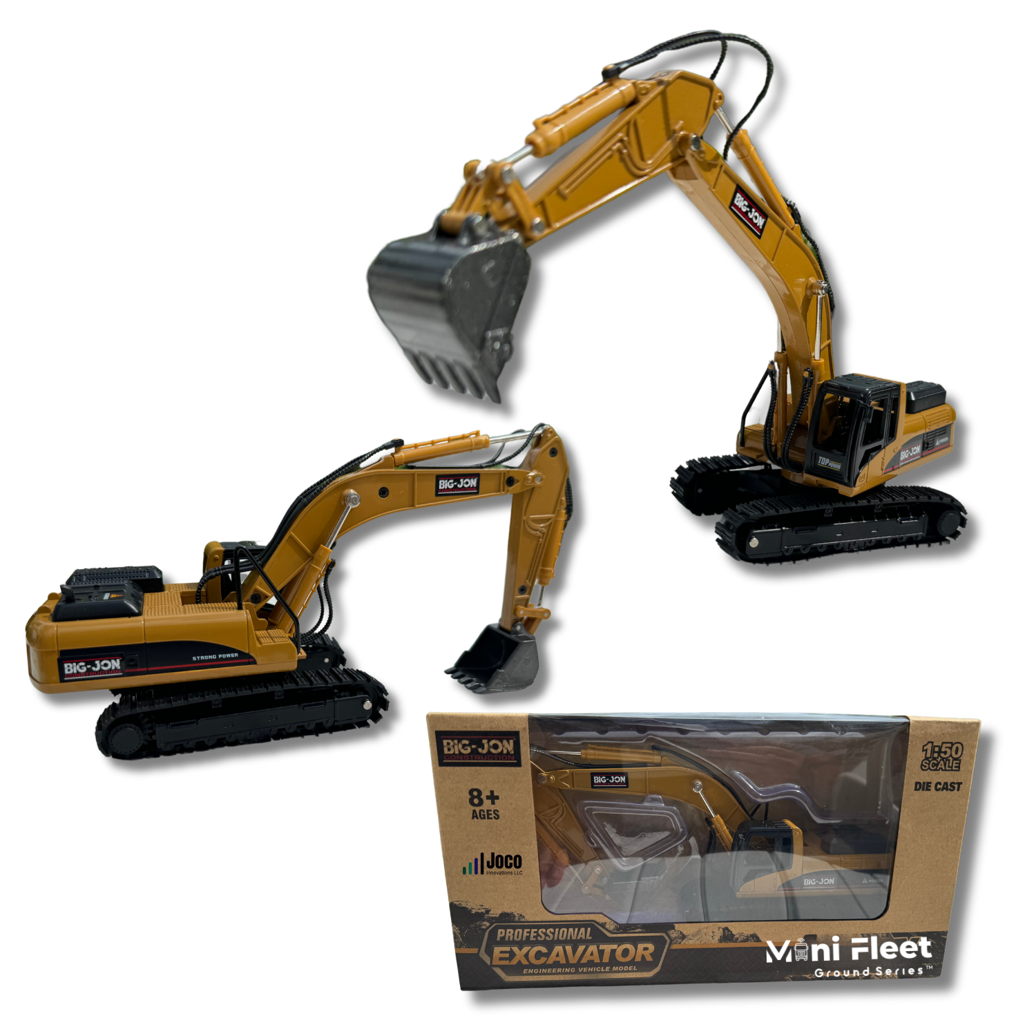 Mini Fleet Construction Series: Custom Die Cast Construction Vehicles and Equipment