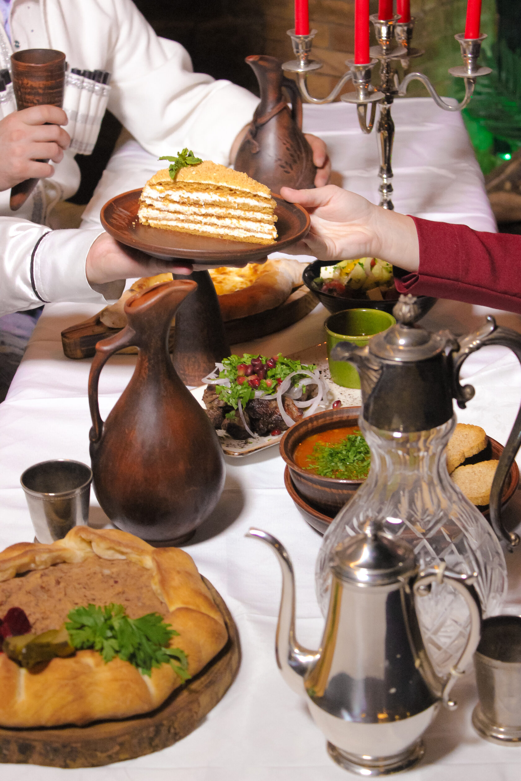 Kinza Georgian restaurant in Barcelona