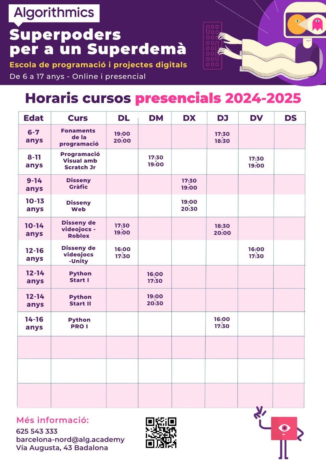 Encuentra tu centro Algorithmics