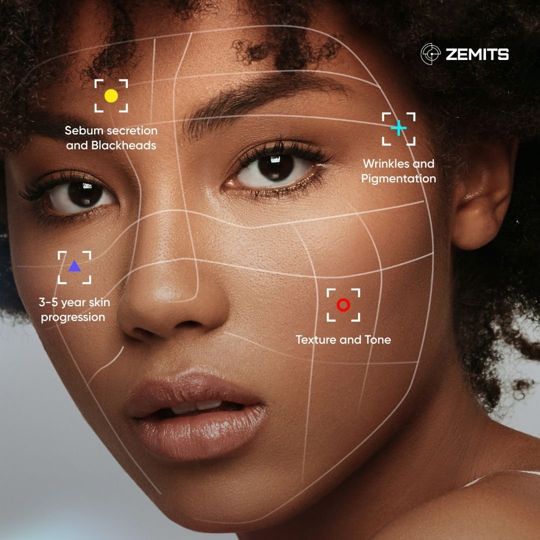 Zemits VeraFace Skin Analyzer Professional Skin Analysis System ...