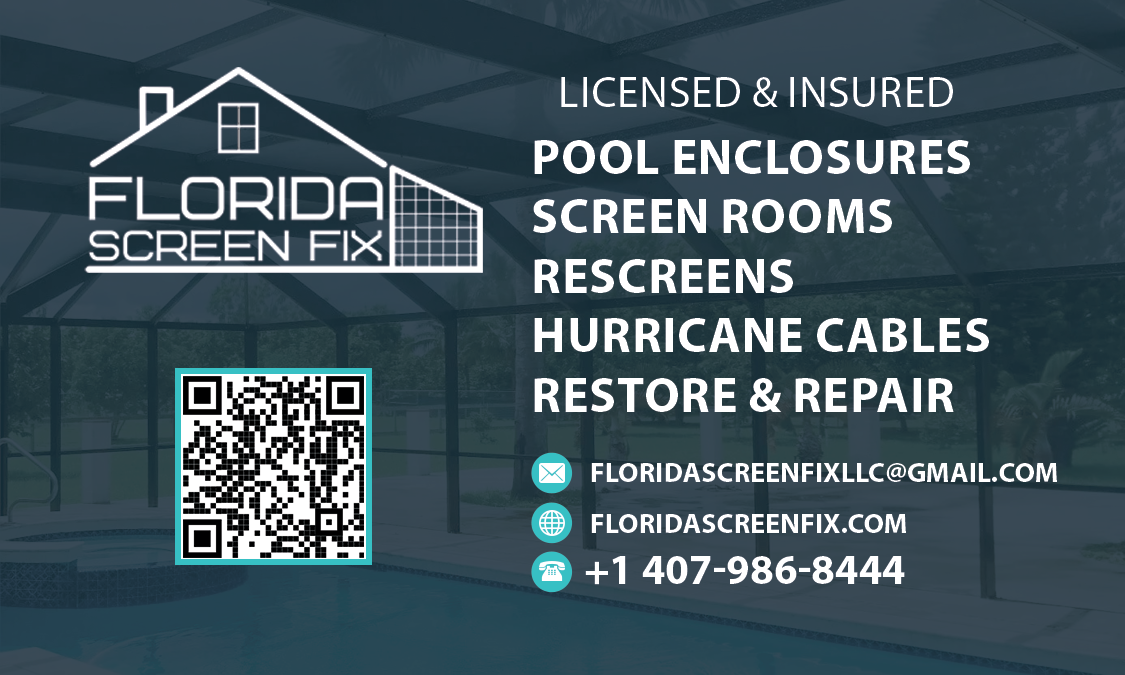 Florida Screen Fix - Pool Screen Repair Service In Orlando | Free ...