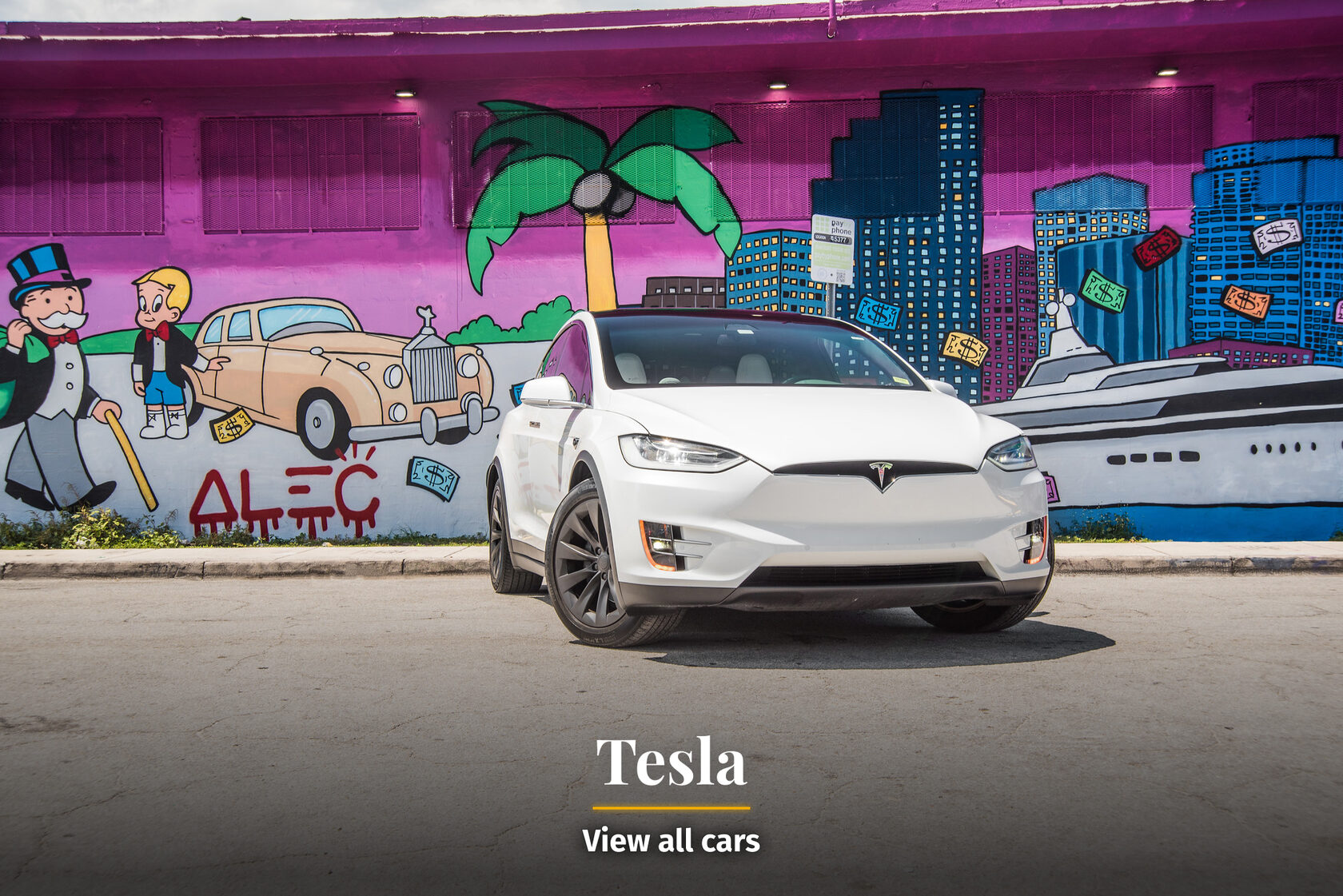 Rent Tesla in Miami - MHP Exotic Car Rentals