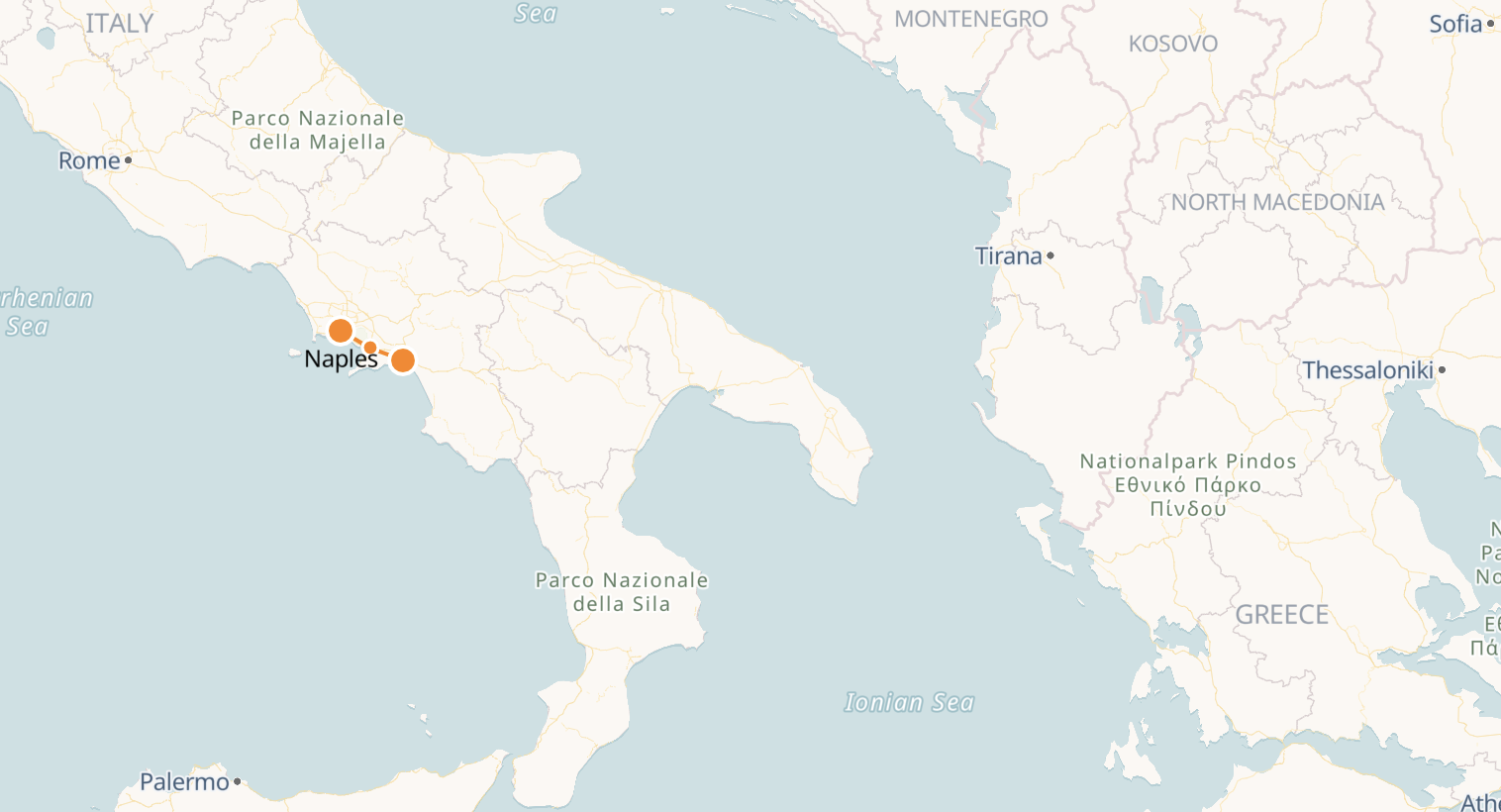 Salerno to Naples Train Tickets & Schedule - Italy Railway