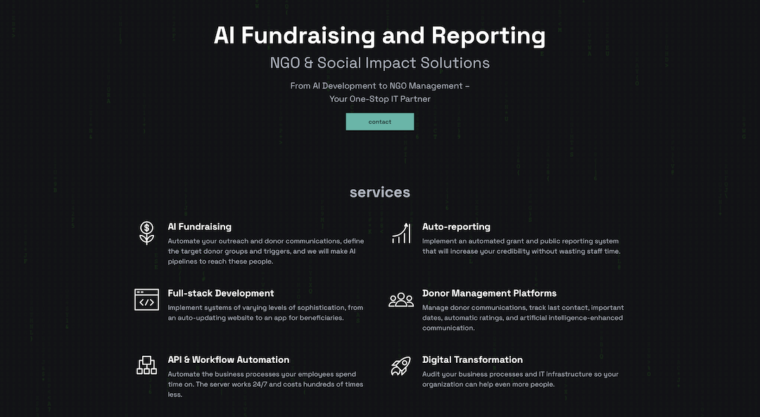 AI Fundraising and Reporting | Andrey Markin