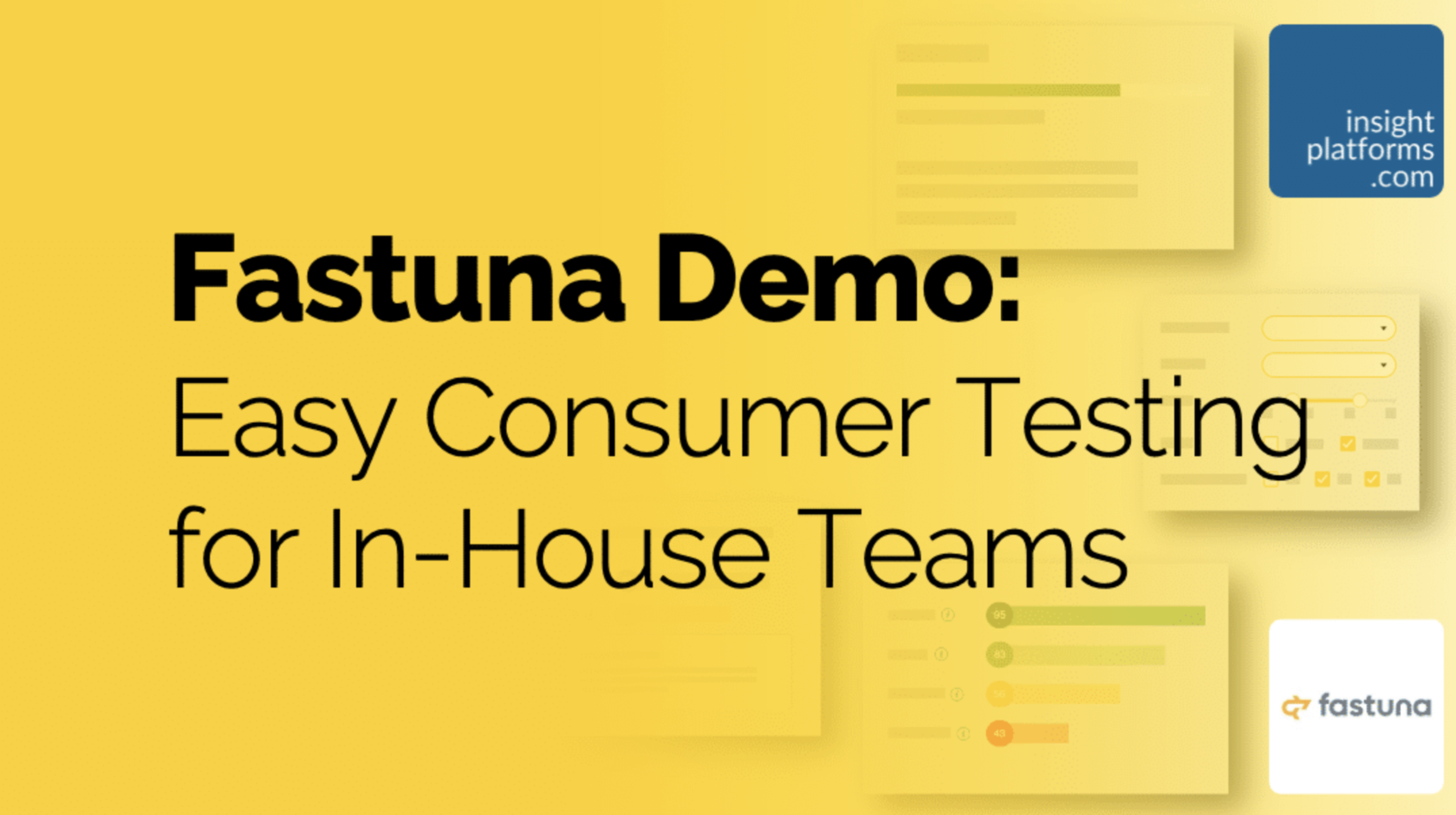Easy Consumer Testing for In-House Teams
