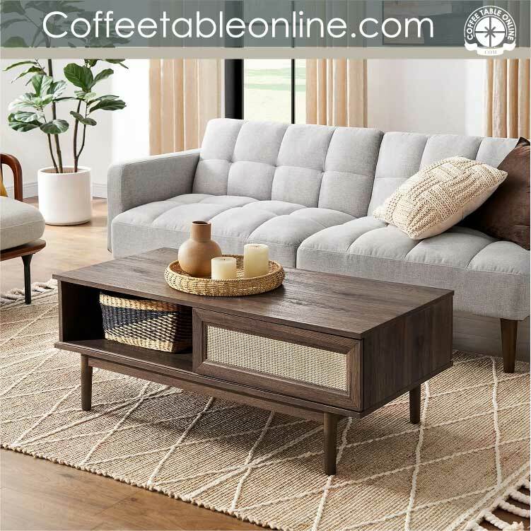 Best Rectangle Mid Century Modern Coffee Tables for 2023 | Table of 10 ...