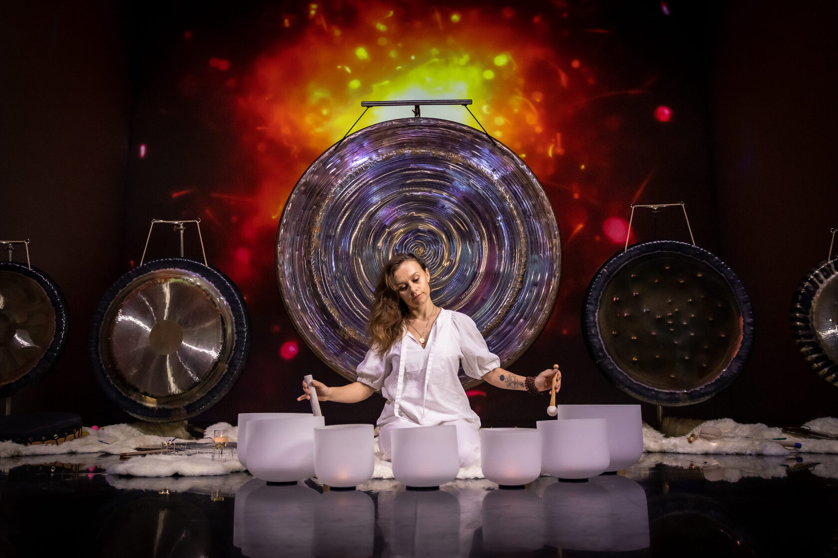TODA Dubai — Giant Gong Meditation & Tea Ceremony