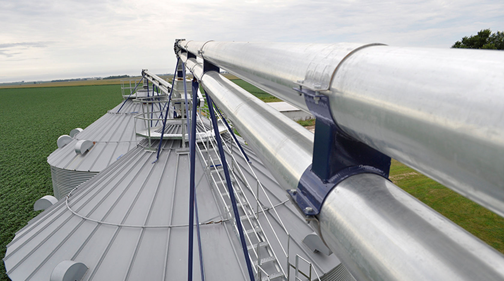 Double Run Grain Conveyor | Up to 10,000 BPH | From $10,000 | Ag Motion