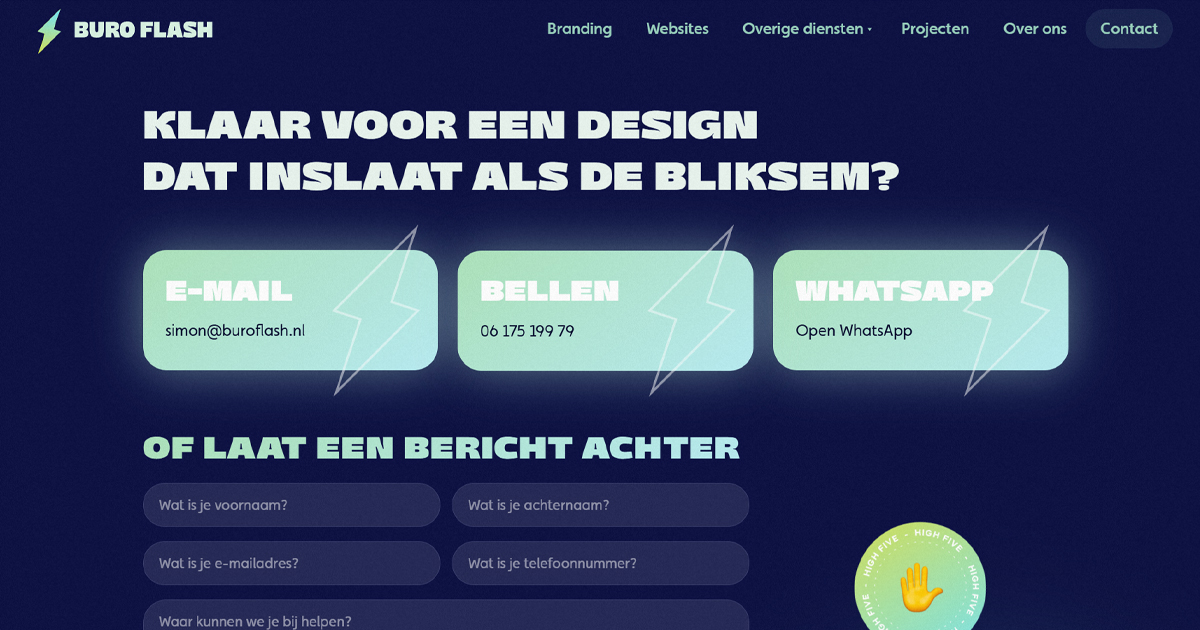 Contact | Buro Flash