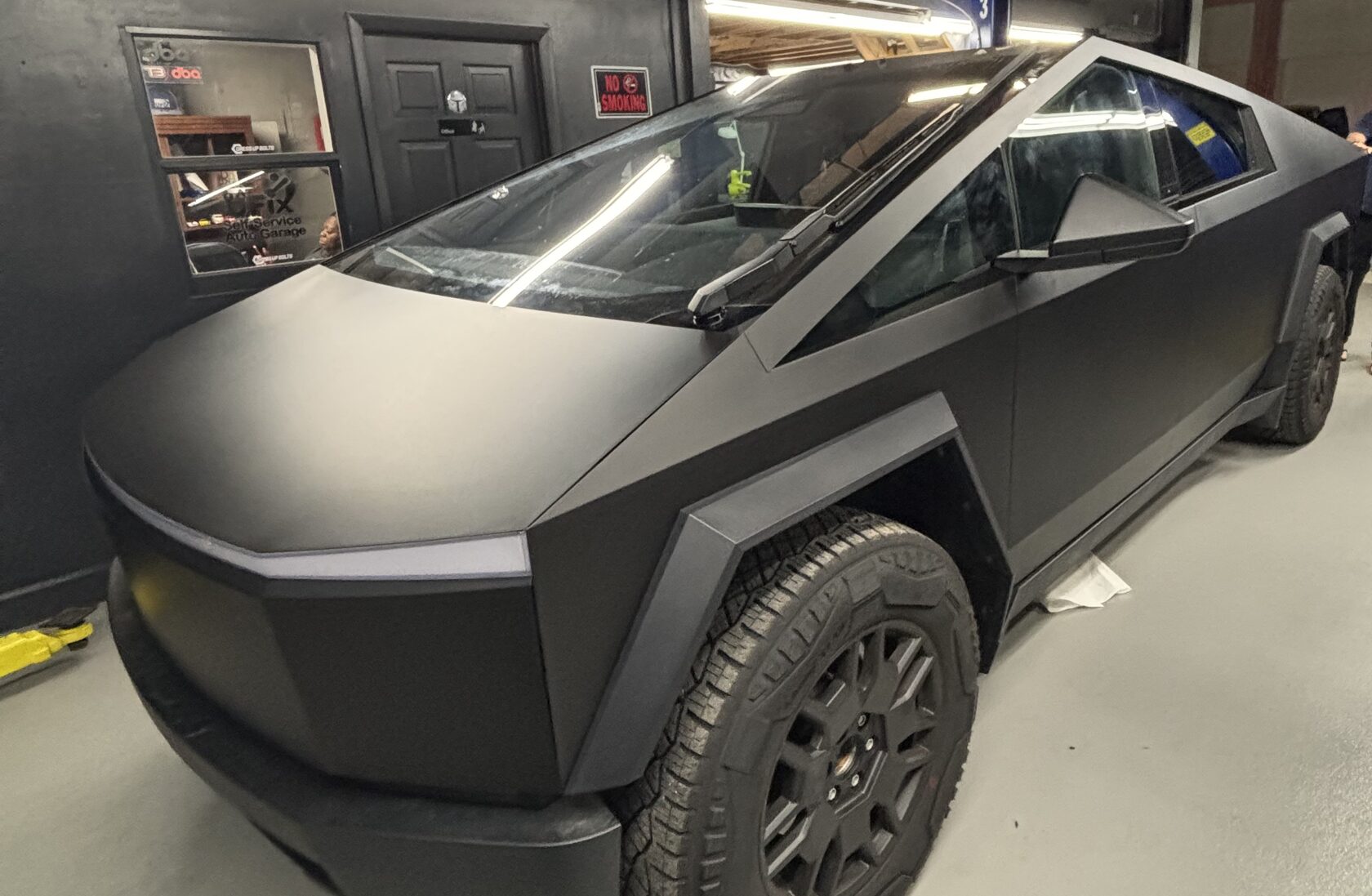 Cybertruck Wrapping Service In Miami | Tinting, Ceramic Coating, PPF