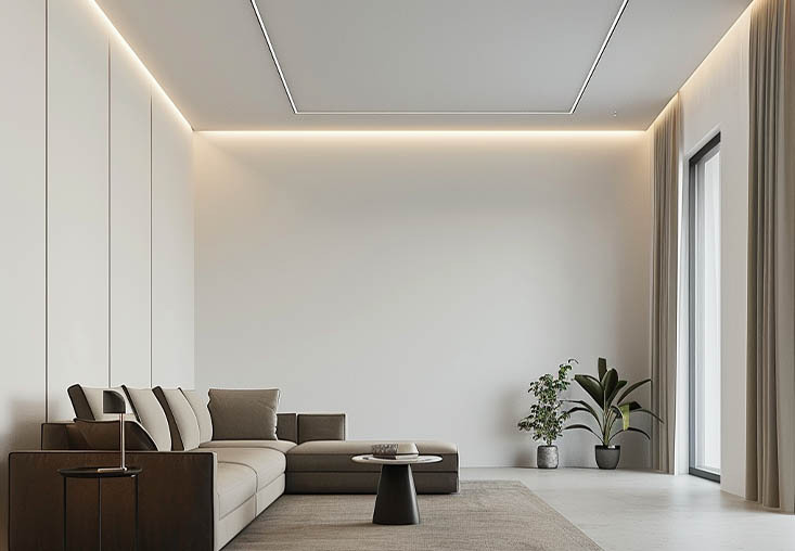 Stretch ceilings and modern lighting solutions - SkyStyle