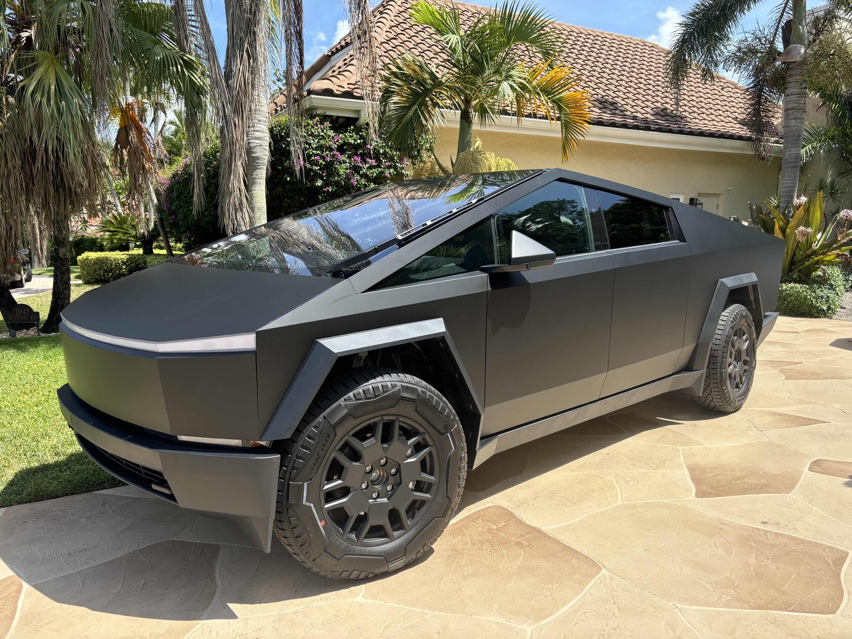 Cybertruck Wrapping Service In Miami | Tinting, Ceramic Coating, PPF