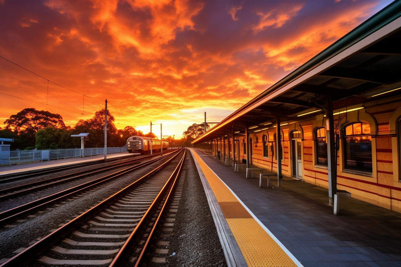 Melbourne Southern Cross Train Station - Australia Trains